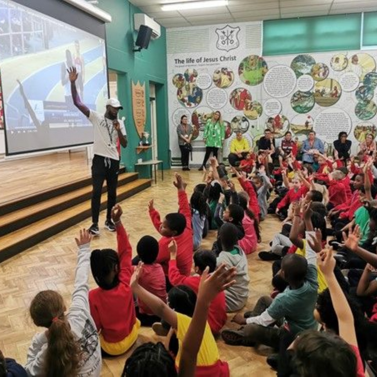 William Ford Junior School - Visit from olympic athlete!