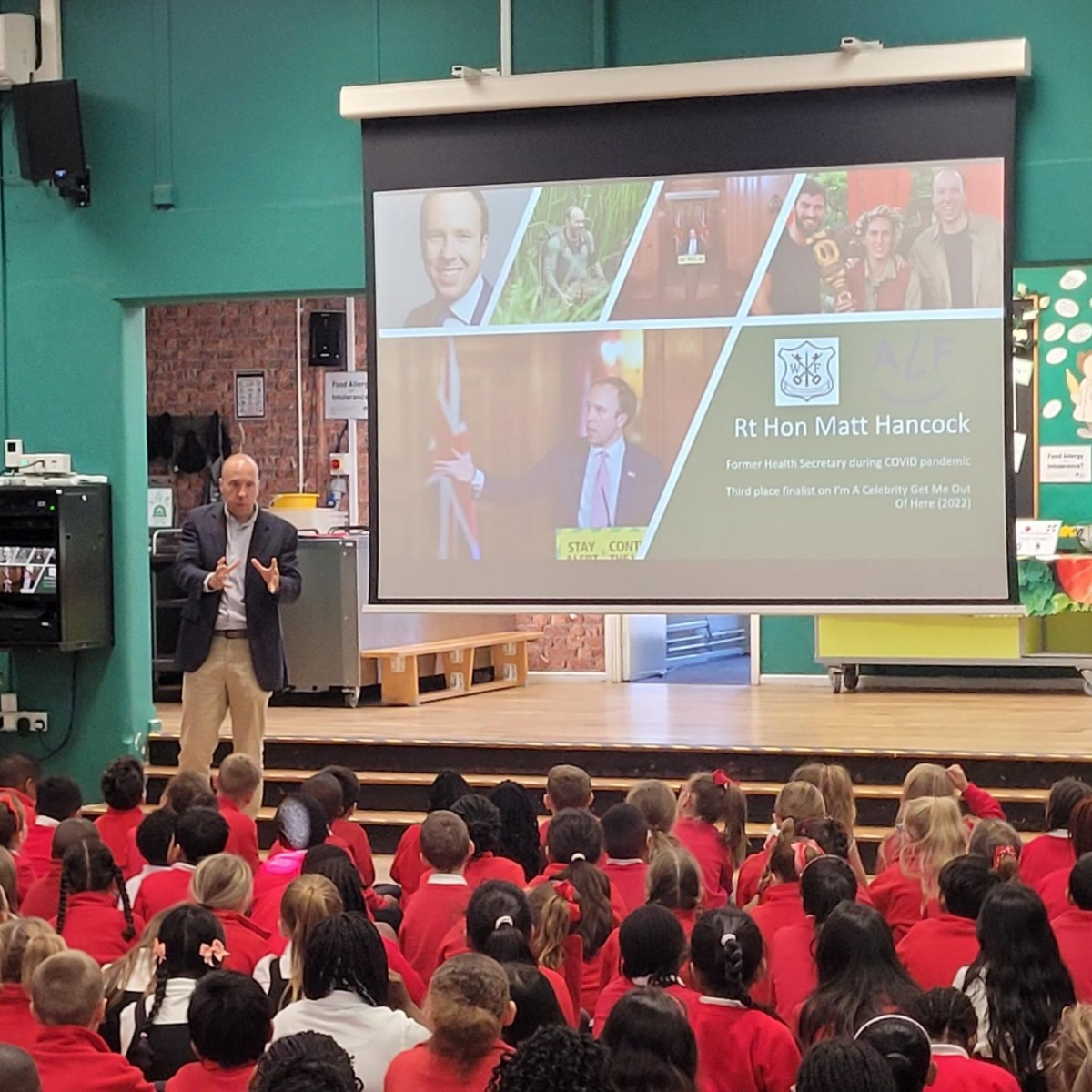 William Ford Junior School - Matt Hancock visits William Ford to share ...